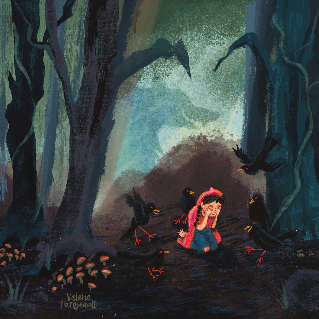 Illustration Québec - Valérie Parizeault - Folktale week 2023