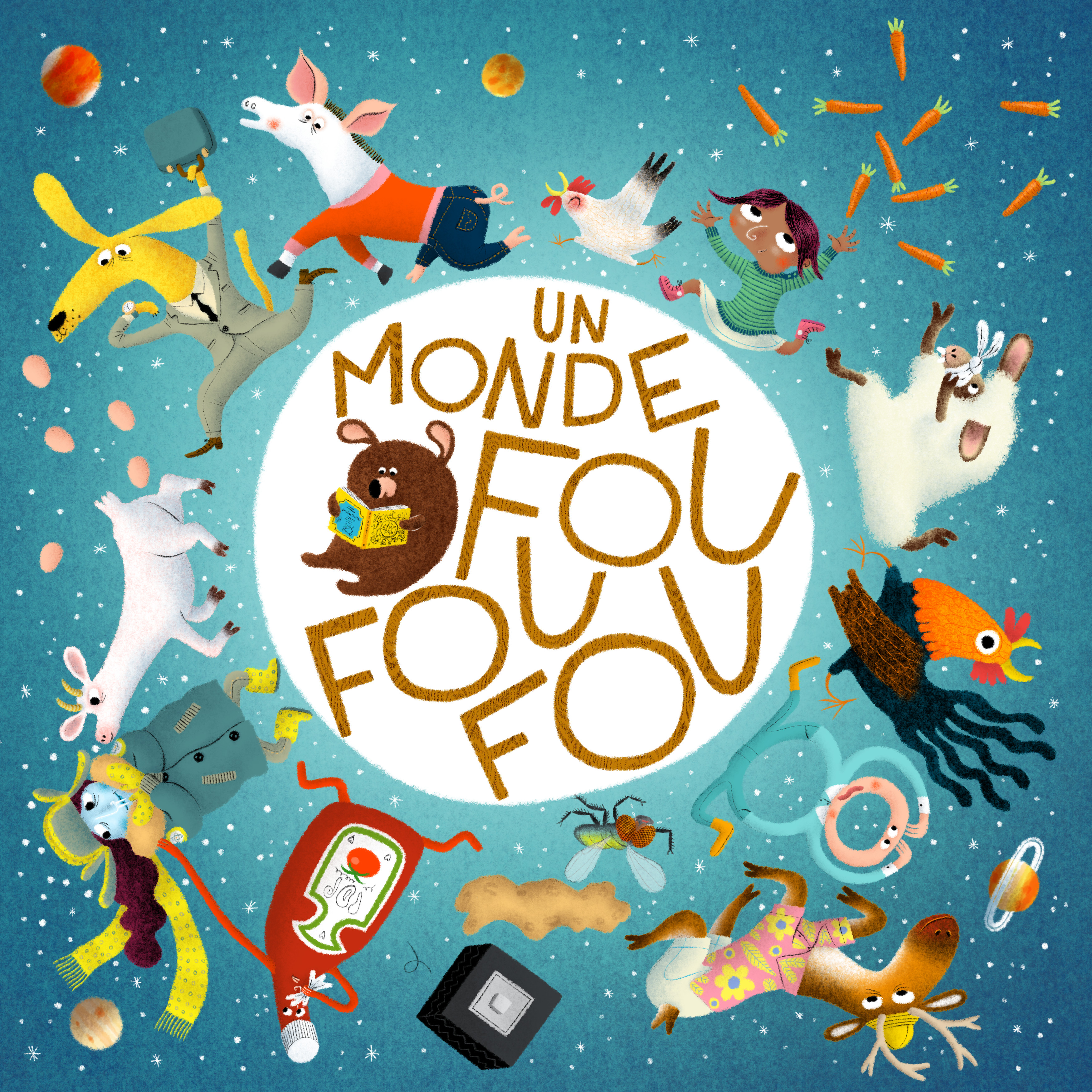 Illustration Québec - Yves Dumont - «Un Monde Fou Fou Fou», Québec ...