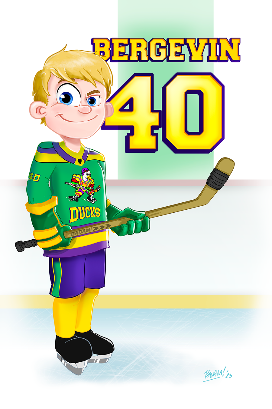 Illustration Québec - Marc-André Badeau - Cartoon Characters