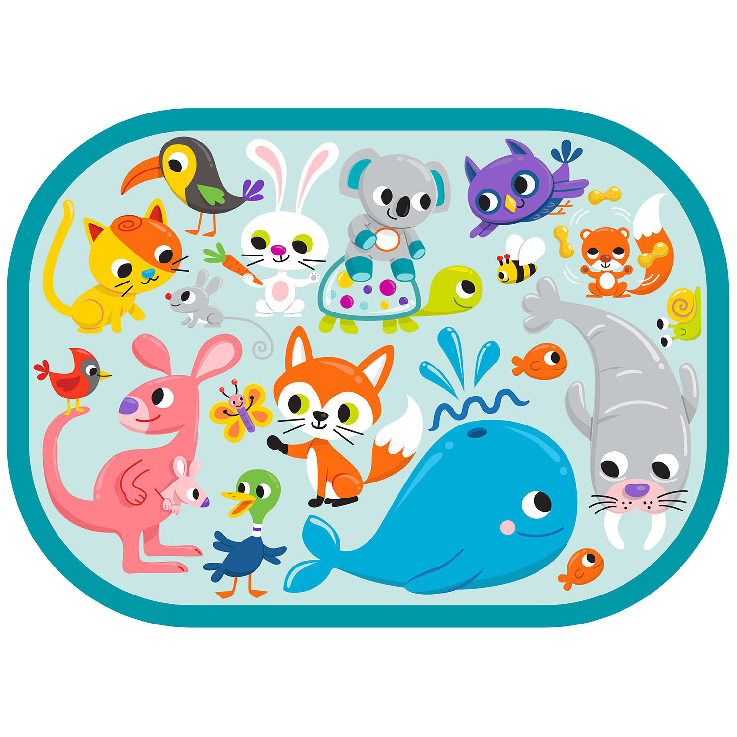 Illustration Québec - Pascale Constantin - Parc pour bébé