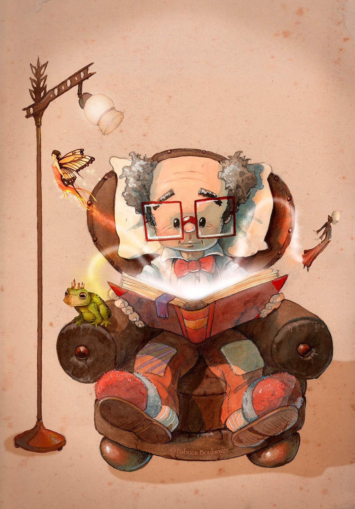 Illustration Québec - Fabrice Boulanger - Créatures en Cavale ...
