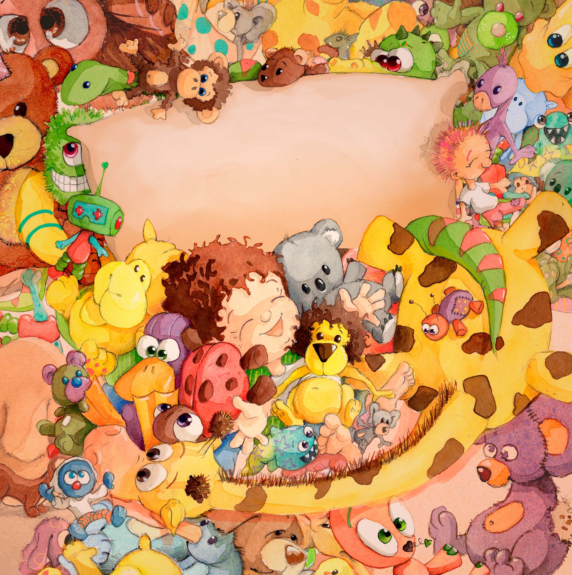 Illustration Québec - Fabrice Boulanger - Tous, tous mes toutous