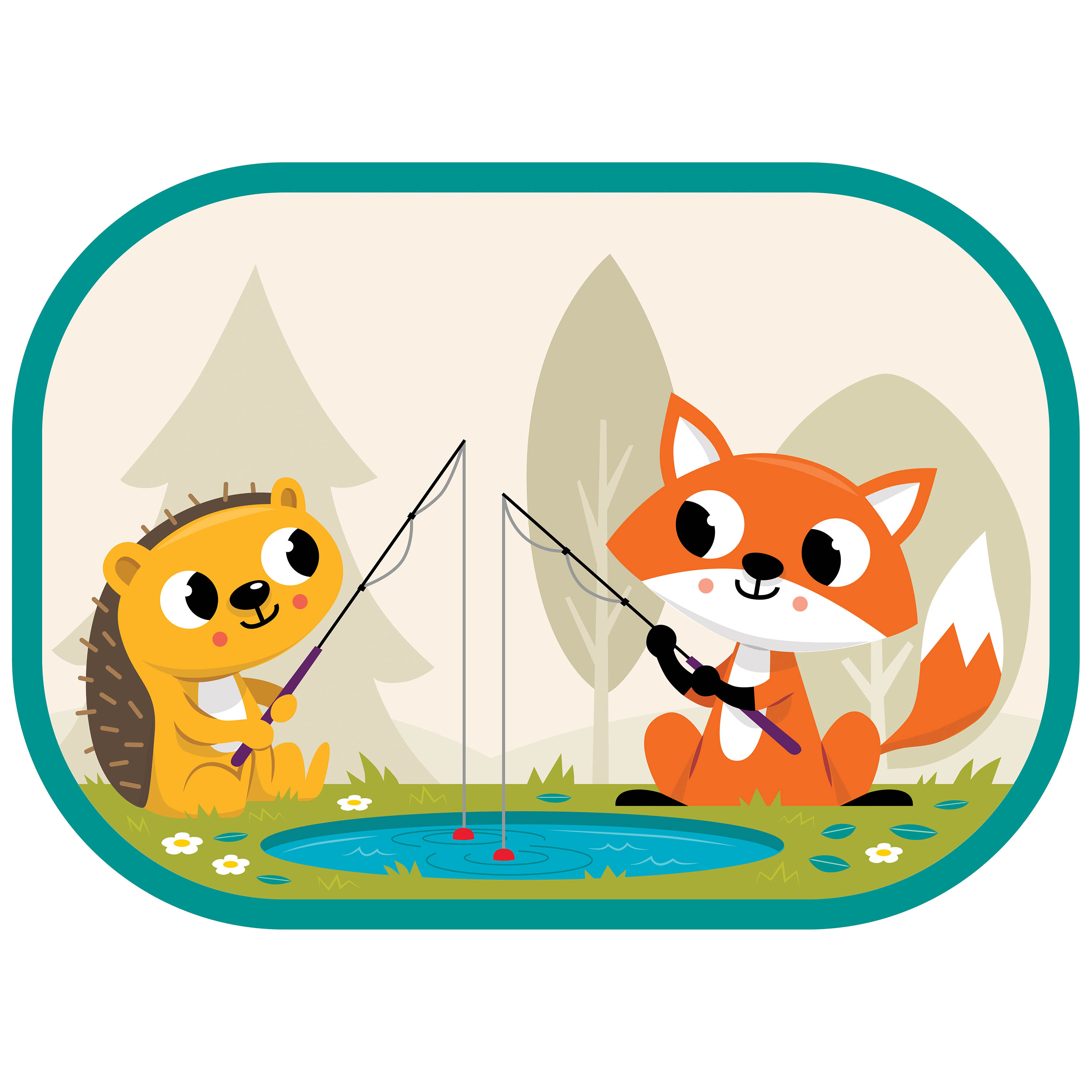 Illustration Québec - Pascale Constantin - Parc pour bébé