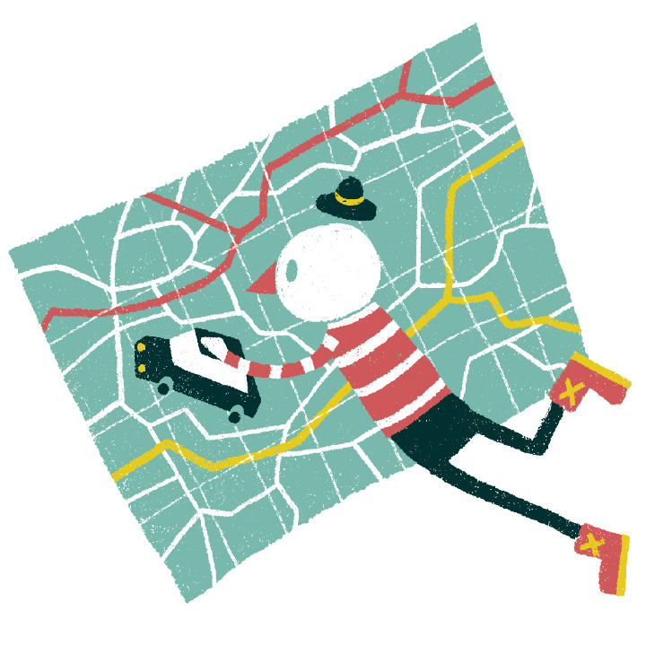 Illustration Québec - Vigg - The New York Times - travel section